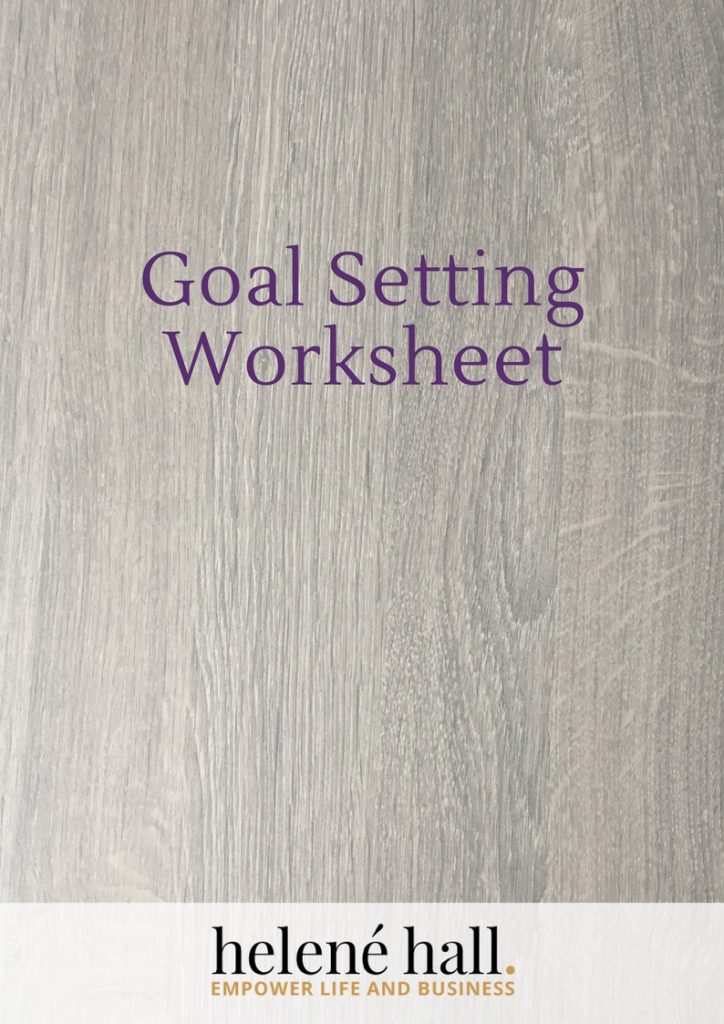 3 steps to set goals | Helene Hall